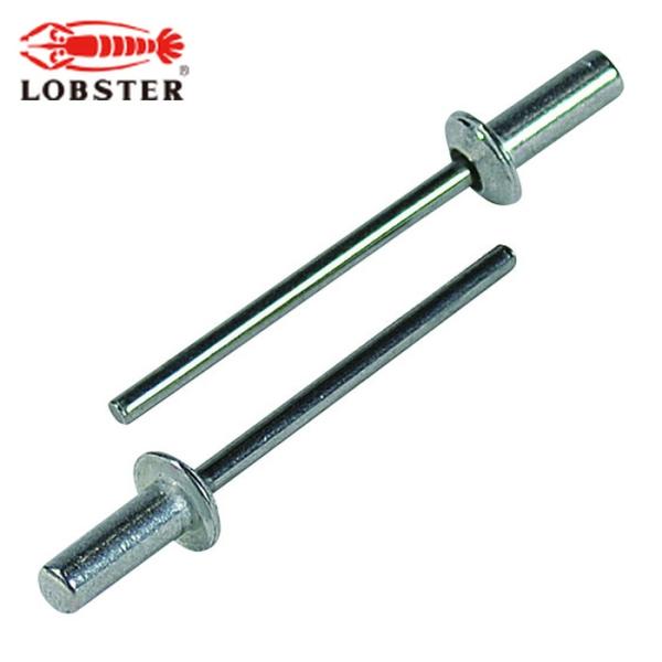 エビ ブラインドリベット|特長:必要な仕事に無駄なく使える少量サイズです。 片側から複数の母材をワン・アクションで締結できます。