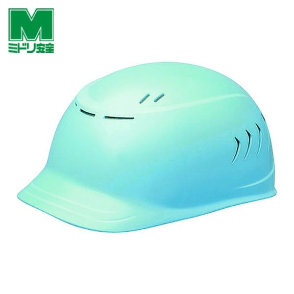 ミドリ安全 軽作業帽|特長:前後、左右、後頭部のベンチレーションでムレから解放されます。 深いかぶりで、安全性がアップします。 ソフトタッチカラーでユニフォームや企業カラーにコーディネイトが可能です。