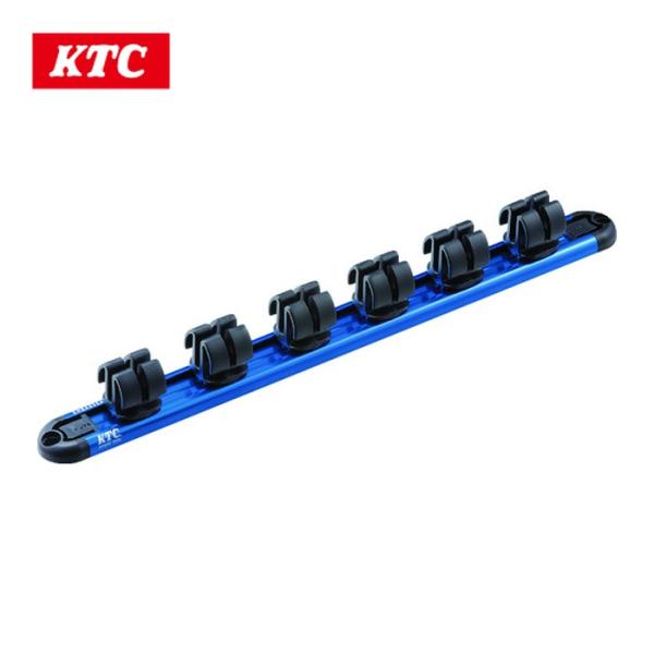 KTC ソケットホルダ|特長:インパクトレンチ用ソケットのピンリングを装着した状態での着脱が可能です。