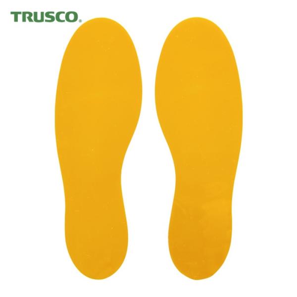 TRUSCO ラインテープ|特長:必要数分を購入可能にした1シート入りの商品です。 丈夫なフィルムと強力な粘着剤で破れや剥がれが少なく、取り換えの際には剥がしやすいテープです。 フォークリフトやパレットの擦れによる破れやはがれをコーナー表示...