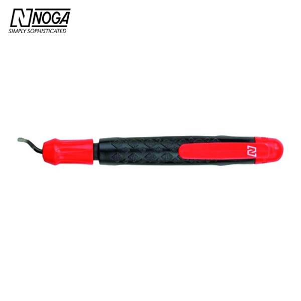 ・クリップ付の新型デザインです。・手に優しいツーコンポーネント仕様でつかみやすいハンドルです。・鉄・アルミ・プラスチックの面取り・バリ取り用。・セット内容:イージーバーハンドルEB5100、N1ブレード各1個・新型デザインのクリップ付イージ...