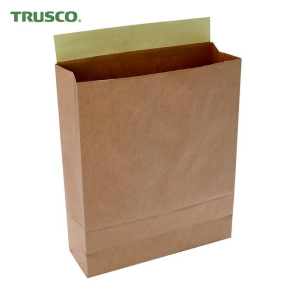 TRUSCO 宅配袋|特長:書類や小荷物などの発送に便利な封緘シール付きの丈夫な宅配袋です。 マチ付きのため、厚みのある本や雑誌などを入れるのにも便利です。