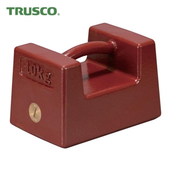TRUSCO 分銅|特長:安価で日常点検での使用に最適です。 ひょう量が大きなはかりの校正等に適しています。 把手があり持ち運びしやすく、積み重ねもできます。