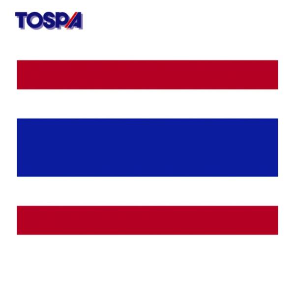 東京製旗 標示旗|特長:厚手のポりエステル素材でシワになりにくいです。