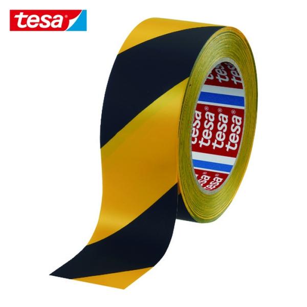 tesa ラインテープ|特長:貼るだけできれいなラインが引けます。 柔軟性に優れ、粗面やコーナー部への接着にも適しています。 強靭かつシワになりません。