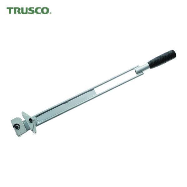 TRUSCO 各種缶オプション|特長:ドラム缶(300kg)をてこの原理で軽くずらせます。 自重わずか1。 3kg。