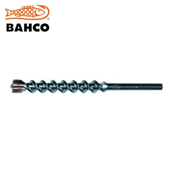 BAHCO コンクリートドリル(SDSmaxシャンク)|特長:幾何学形状のヘッドを採用しており、センタードリルの精密さと迅速性を両立させました。 優れた粉塵除去機能で、耐久性高く熱摩耗を低減します。 迅速な芯だしが可能で平滑面による滑りを防...