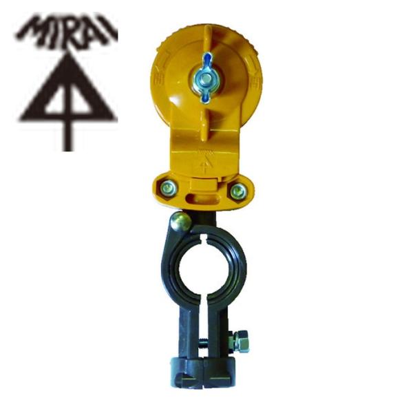 特長●メッセンジャーワイヤ用樹脂滑車です。●取り付けが簡単にできます。●増設、移設が手軽にできます。