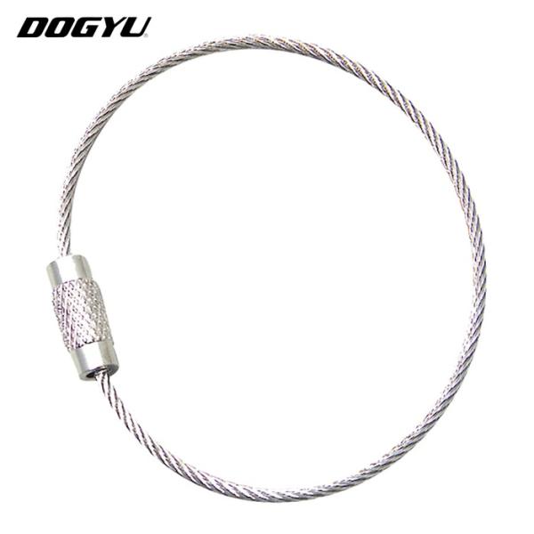 DOGYU 安全ロープ|特長:工具取付具になります。 ネジ式になります。