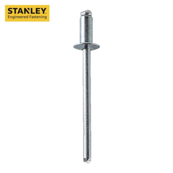 POP ブラインドリベット|特長:リベット、マンドレル材質共にスチールを用いており、高強度を必要とする箇所に適しています。