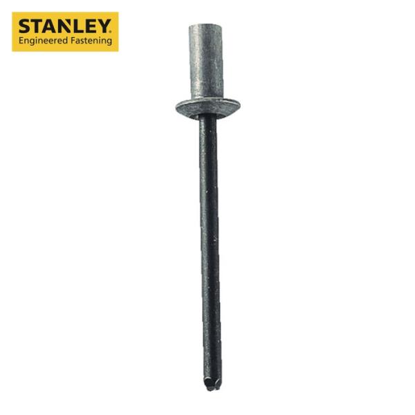 POP ブラインドリベット|特長:リベット部がキャップ形状に形成されており貫通穴がないためシールド効果が高いです。 締結後マンドレルヘッドがリベット内で保持され脱落しません。