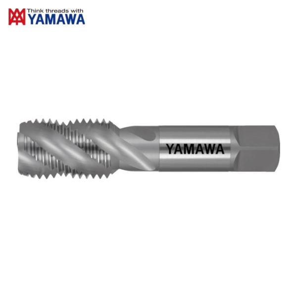 ヤマワ スパイラルタップ|特長:溝がねじれているので小さいカール状の連続した切りくずを後方に排出し、切りくず詰まりを起こしませんので止り穴加工に最適です。 切れ味が良いため、特に粘い被加工材やプラスチック等のねじ立てに最適です。 タップが食...