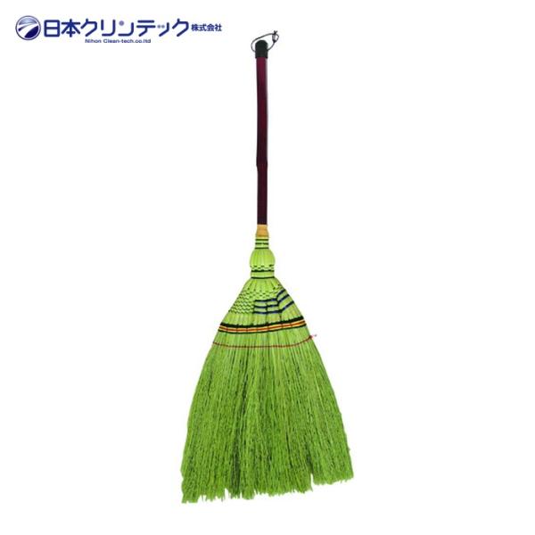 日本クリンテック ほうき|特長:畳を傷めにくい上質天然箒草を使用しています。