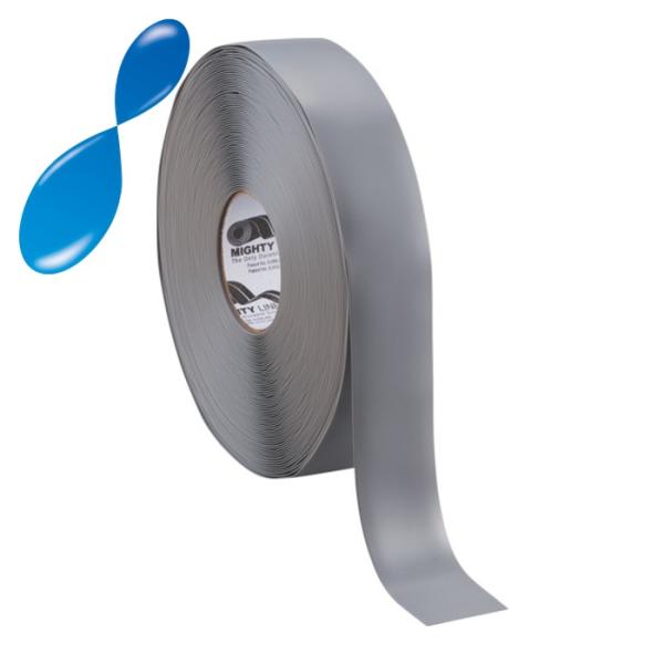 IWATA ラインテープ|特長:剥がれにくい、破れにくい、糊が残りにくい屋内用ラインテープです。 0mmの厚みのあるラインテープです。 段差の小さい両端テーパー構造です。