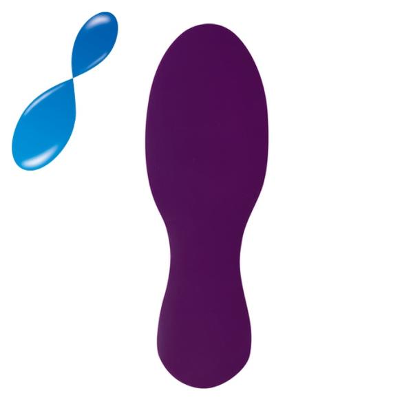 IWATA ラインテープ|特長:剥がれにくい、破れにくい、糊が残りにくい屋内用ラインテープです。 歩行通路や一時停止の表示に便利な足型のシートです。 0mmの厚みのあるラインテープです。