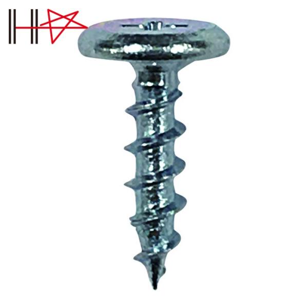 DAIDOHANT 木工用造作ビス|特長:大きな頭でガッチリ固定します。 足割加工を施しているため、木材に対して負担を軽減します。 (長さ13・17mmは空回り防止のため、足割レス)ねじ部にセレーション加工(ねじ山に切れ目をいれている)を施...