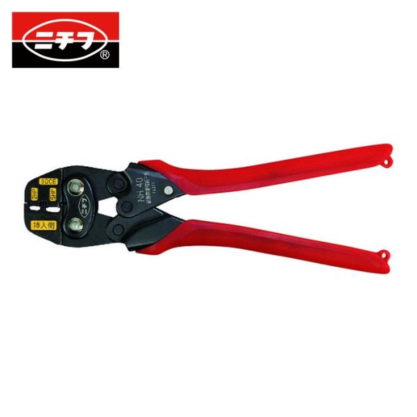ニチフ 手動圧着工具|特長:圧力規制装置(ラチェット)が付いておりますので、圧着不足が防止されます。