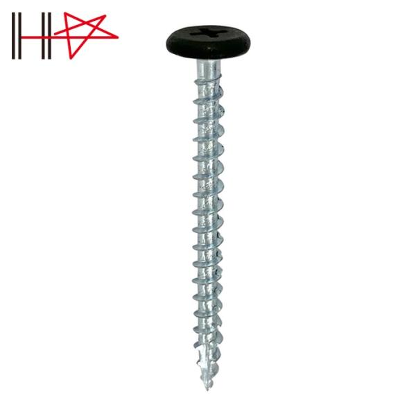 DAIDOHANT 木工用造作ビス|特長:大きな頭でガッチリ固定します。 足割加工を施しているため、木材に対して負担を軽減します。 (長さ13・17mmは空回り防止のため、足割レス)ねじ部にセレーション加工(ねじ山に切れ目をいれている)を施...