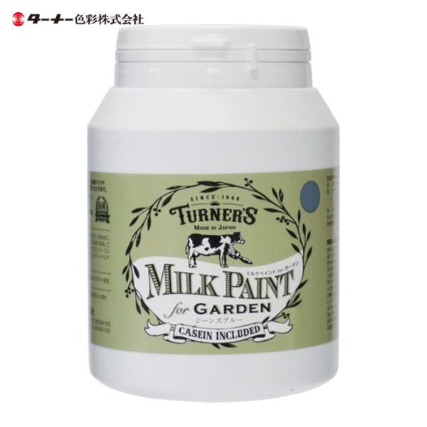 ・森永乳業のミルク原料を使用したペイントです。・屋外の木部用などに。・色:ジーンズブルー・容量(L):0.45・乾燥時間:2時間・塗り重ね可能時間:2時間・塗り重ね回数:2・塗布面積([[M2]]):2.5・指触乾燥時間:2時間・標準塗布面...