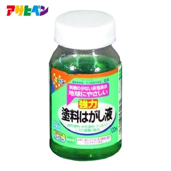 ・刺激の少ない非塩素系はがし液で、塗膜を強力にはがします。・油性塗料・水性塗料・ラッカー・ニスの塗膜の除去に。・容量(L):0.1・はくり時間:5分~30分・はくり面積([[M2]]):0.3~0.5・タイプ:液体・0.1・有機溶剤、界面活...