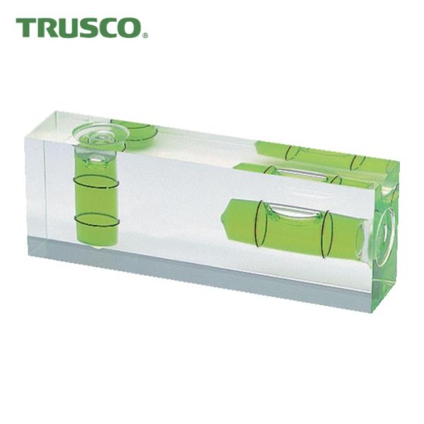 TRUSCO 樹脂製水平器|特長:持ち運びに便利なコンパクトサイズです。