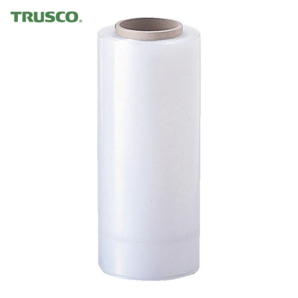 TRUSCO ストレッチフィルム|特長:焼却時にダイオキシンなどの塩素ガスが発生しません。 しっかり梱包できるスタンダードタイプです。