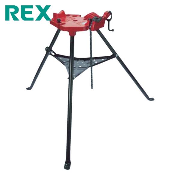 REX パイプバイス|特長:アルミダイカスト成形の強靱なベースです。