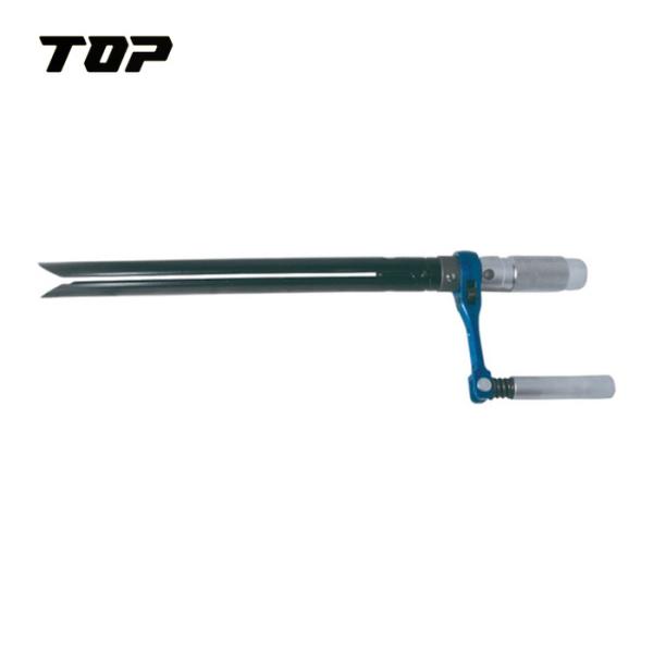 TOP ボイド管ラチェット|特長:ラチェット機構を採用しています。 先端部高周波焼き入れで耐久性を高めました。 フォーク部は高周波焼き入れを施し耐久性抜群です。