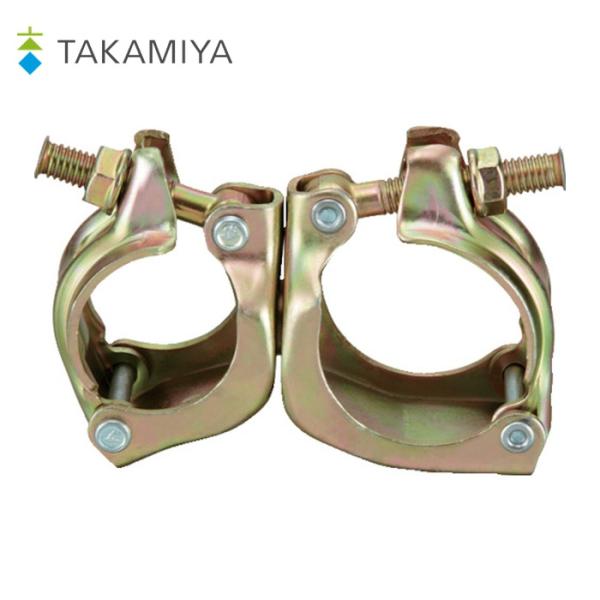 ・パイプサポートまたはφ60.5の鋼管とφ48.6の単管をつなぐためのクランプです。・品名:クランプ・適合パイプ径(mm):60.5×48.6・タイプ:自在型・パイプサポートの根がらみに使用・スチール-ブランド : TAKAMIYA メーカ...