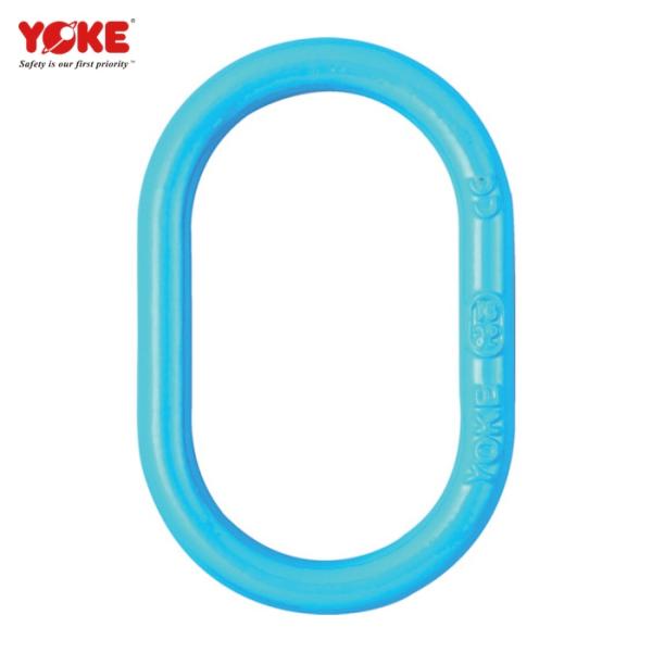 YOKE チェーンスリング加工部材|特長:焼き入れと焼き戻しの熱処理された合金鋼仕様です。 EN、ASME等国際規格に準拠しています。