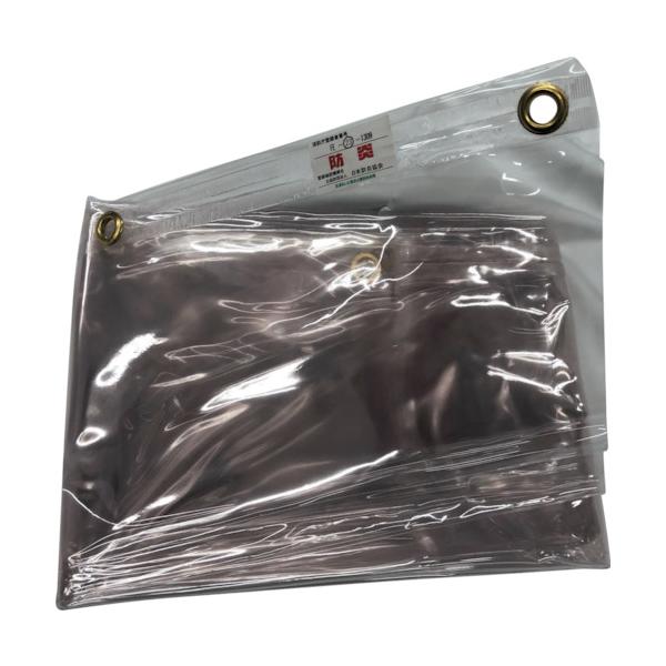 特長●上部にハトメ付きで取付が簡単です。●透明でシート表面に文字印刷がなくクリアです。●防炎認定品で防炎ラベル付きです。用途●飛沫感染対策用途として。●受付、レジなど対面時に。●工場内、オフィスなどの間仕切り用として。