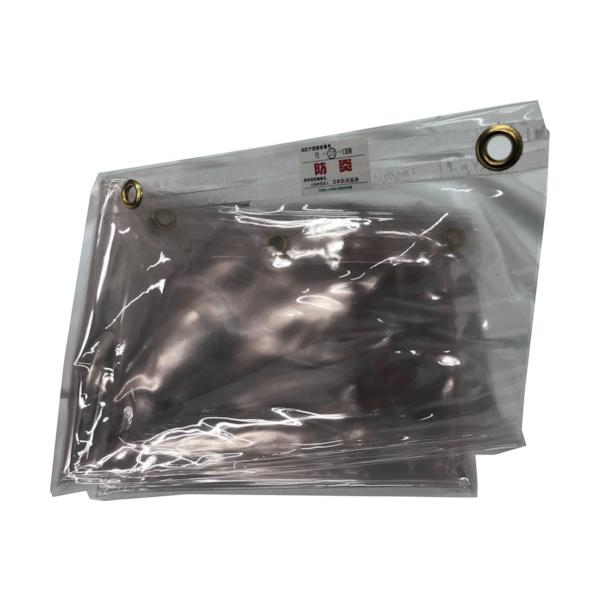 特長●上部にハトメ付きで取付が簡単です。●透明でシート表面に文字印刷がなくクリアです。●防炎認定品で防炎ラベル付きです。用途●飛沫感染対策用途として。●受付、レジなどの対面時に。●工場内、オフィスなどの間仕切り用として。