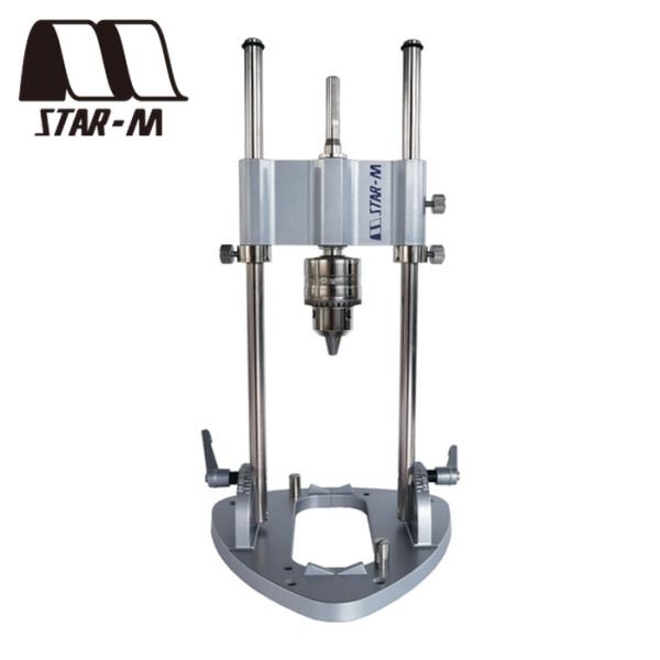 ・角度調節自由自在です。・取り付け可能先端工具はサイズ57mm以下、全長220mm以下、軸径1.5mm~13mmまでのドリルが装着可能です。・角度90度の垂直穴、V溝を利用した丸棒加工、角材へのセンター穴、斜め穴、一定深さのダボ継ぎ用穴、埋...
