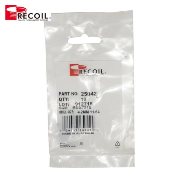 リコイル インサートねじ|特長:ねじ山のつぶれためねじを、ローコストで保持力の強いめねじに再生します。 損傷前と同じサイズのめねじを再生できます。 元のめねじより強い保持力を発揮します。