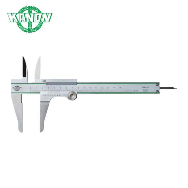 カノン ロングジョウノギス|特長:内側用ジョウ・外側用ジョウの長さが標準品よりも長くなっています。