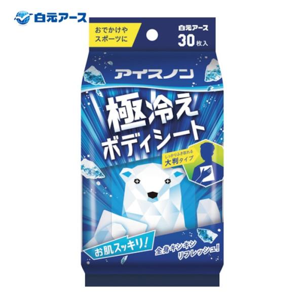 特長●クール成分（メントール）高配合の大判タイプ厚手シートです。●ふいている最中も丸まりにくいです。用途●ボディー用ふき取りシート。