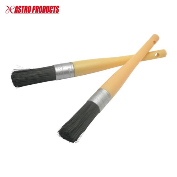 アストロプロダクツ ハンドブラシ|特長:部品洗浄ブラシの2本セットです。 丈夫なナイロン毛先なので、汚れを綺麗に落とすことができます。 ブラシは、溶剤による影響を受けにくいナイロン製です。