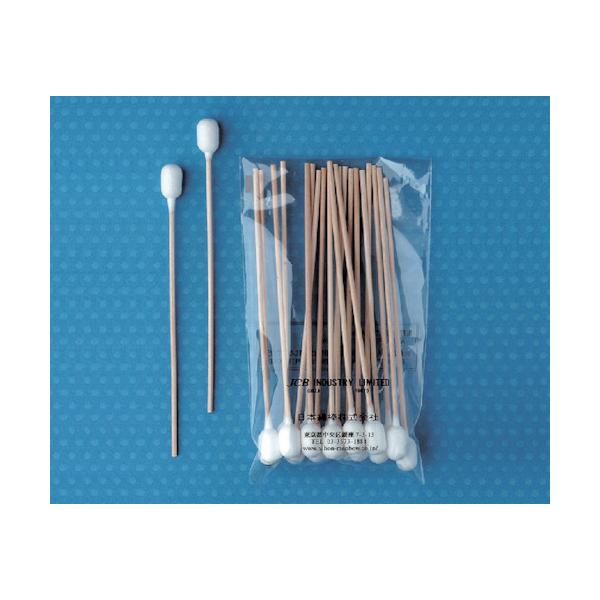 特長●高品質のロングファイバー（長繊維）を巻きつけた工業用向け綿棒です。●リントの出にくい長繊維を使用し巻き付けているので抜け落ちる心配はありません。●綿球に俵型を採用しています。用途●各種パイプなどの内部清掃に。