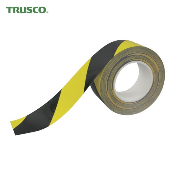 TRUSCO ラインテープ|特長:クリーンルームに適用した、耐久性に優れた作業性抜群のラインテープです。 2インチの樹脂管仕様です。 一般的な紙管は3インチサイズですが、こちらの商品は2インチサイズの樹脂管の為、総面積が小さく省スペースとな...