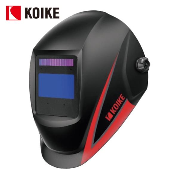 小池酸素 溶接面(液晶式)|特長:軽量でシンプルなデザインで溶接作業者の目や頭部を優しく保護するとともに、溶接作業を快適にします。 高い品質を維持したまま、コストパフォーマンスに優れた遮光面です。 弊社従来品と比べ、軽量化を図っています。