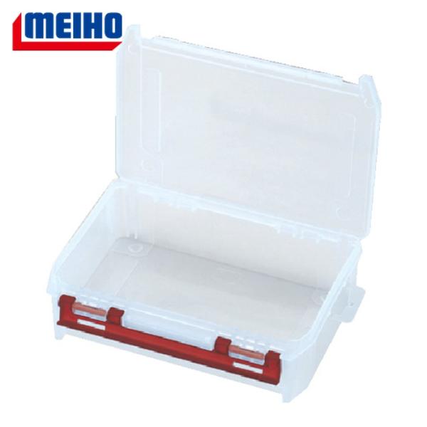 MEIHO パーツケース(樹脂製)|特長:コンパクトで大容量の深型パーツケースです。 仕切板無しのフリータイプですので、収納物を選びません。 D・800シリーズは、別売のバケットマウスBM・5000に収納可能です。