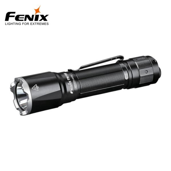 FENIX LED懐中電灯(充電式)|特長:戦術的なダブルテールプレス制御採用でワンタッチによる点滅をすばやく実現しています。