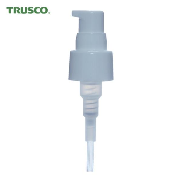 TRUSCO ディスペンサー・キャップ|特長:押しやすいデザインで幅広い用途で使用できます。 規定の量が吐出できます。