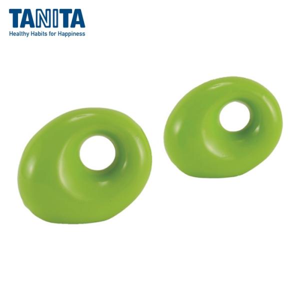 TANITA 健康促進用品|特長:穴に指を通して持つタイプのコンパクトなダンベルです。 運動方法が分かるエクササイズメニュー付きです。 ISO9001対象商品です。