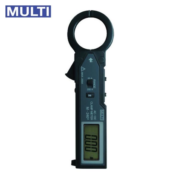 マルチ デジタルクランプメーター(交流・直流電流測定用)|特長:ミニサイズAC/DCクランプの低価格を実現しました。
