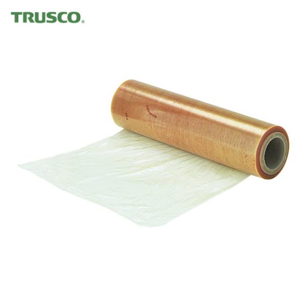 TRUSCO 気化性防錆紙|特長:密着性と弾力性を兼ね備えた特殊フィルムで、粘着面よりゼラスト成分が発散されます。 結露してもサビないというゼラスト成分の特長ゆえ、輸出品防錆包装に最適です。 安全性はフィルムと同じくゼラスト成分には第2アミ...