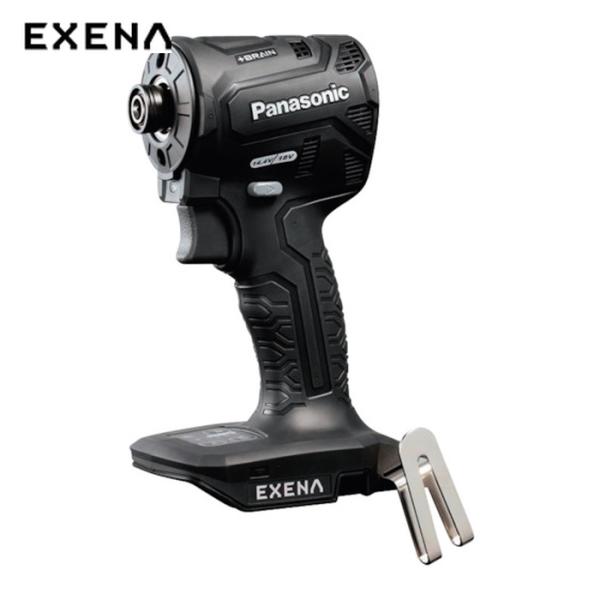 EXENA 充電インパクトドライバー|特長:業界最短ヘッドサイズ98mmで狭所にもスムーズに入り込みます。 通常の「半分」の押し付け力でネジ締めが可能、独自の機構でカムアウト低減します。 自在のアタッチメント(別売)で狭所作業隅打ち作業が快...