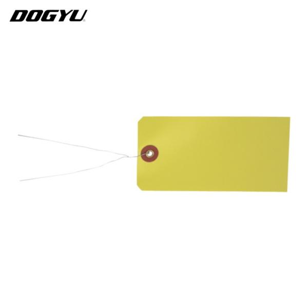 DOGYU 荷札|特長:水濡れOKの耐水紙になります。