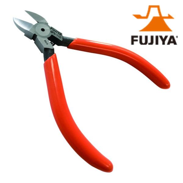 フジ矢 ニッパ(プラスチック用)|特長:最先端技術「マイクロミラーブレード」で切断能力が20%アップしています。 小型で軽量なニッパで、プラスチックの成型後の切断作業、バリ取り作業やプラモデルの製作などに最適です。 交換用バネはFNS・10...