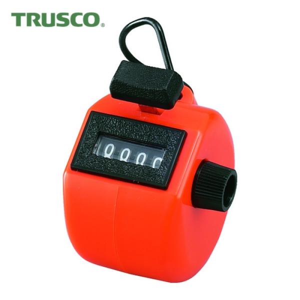 TRUSCO 数取器|特長:目視による数量カウントツールです。 数を調べる際に使用し、ボタンを押すごとに1カウントします。